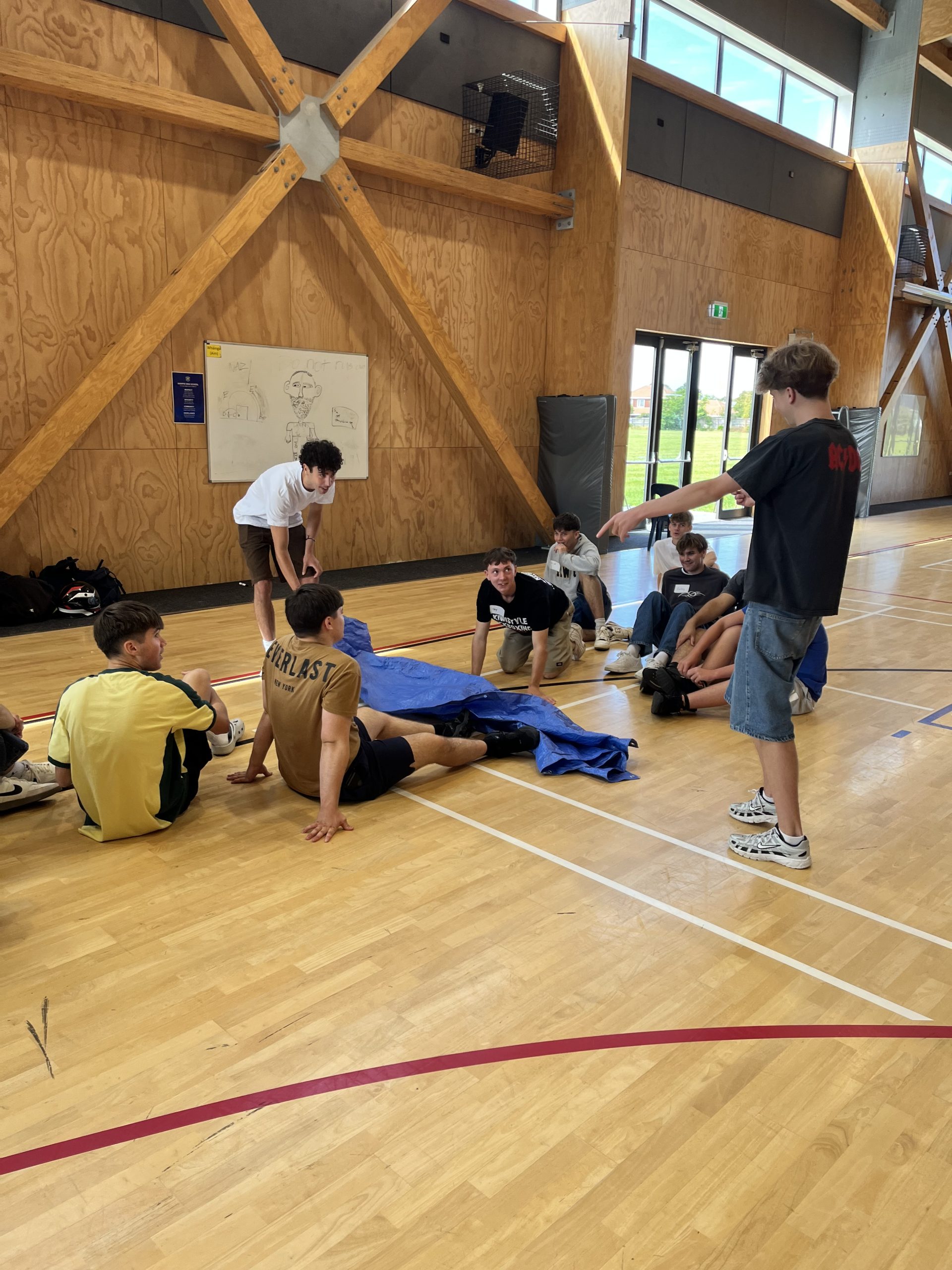 Peer Support Leaders Welcome Year 9s | Kaiapoi High School | Respect ...