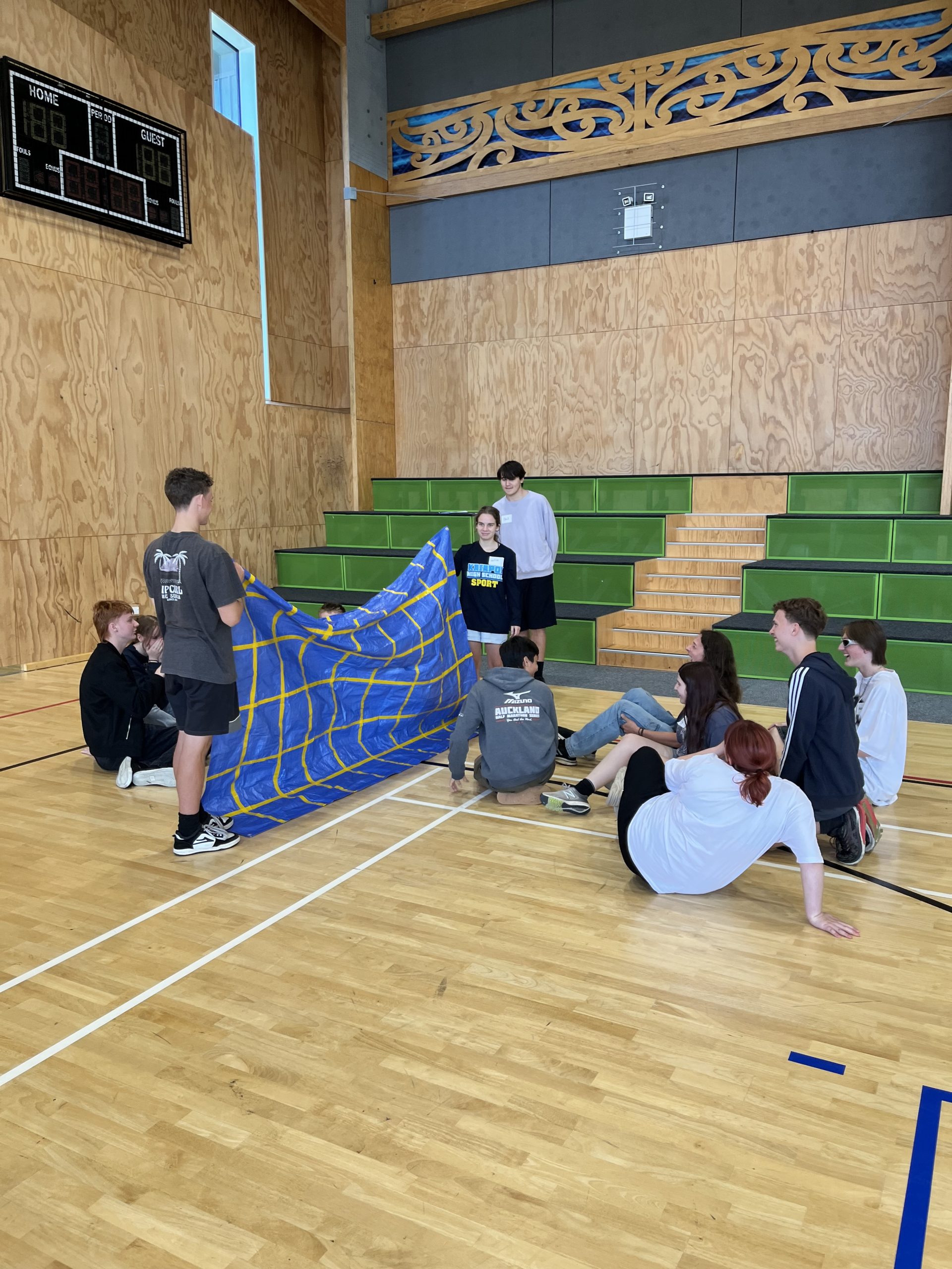 Peer Support Leaders Welcome Year 9s | Kaiapoi High School | Respect ...